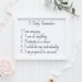 5 Daily Reminders, Positive Affirmations Sign, Inspirational Wall Art ...