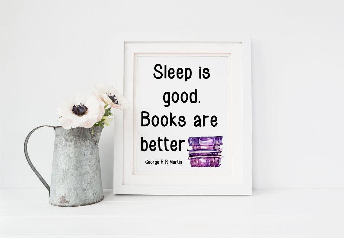 Reading Art Print, Inspirational Art Print, Humorous Print ...