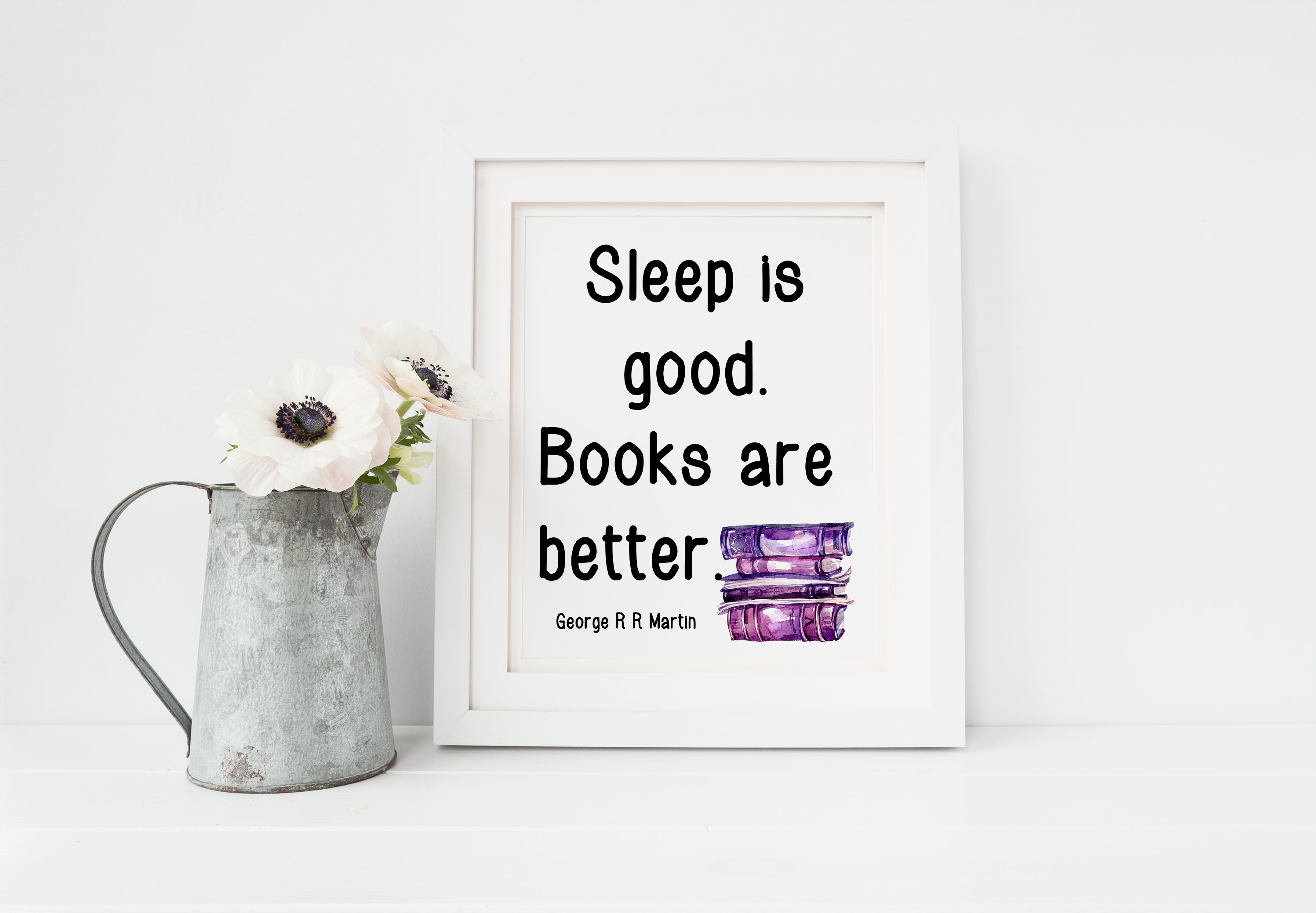 Reading Art Print, Inspirational Art Print, Humorous Print ...