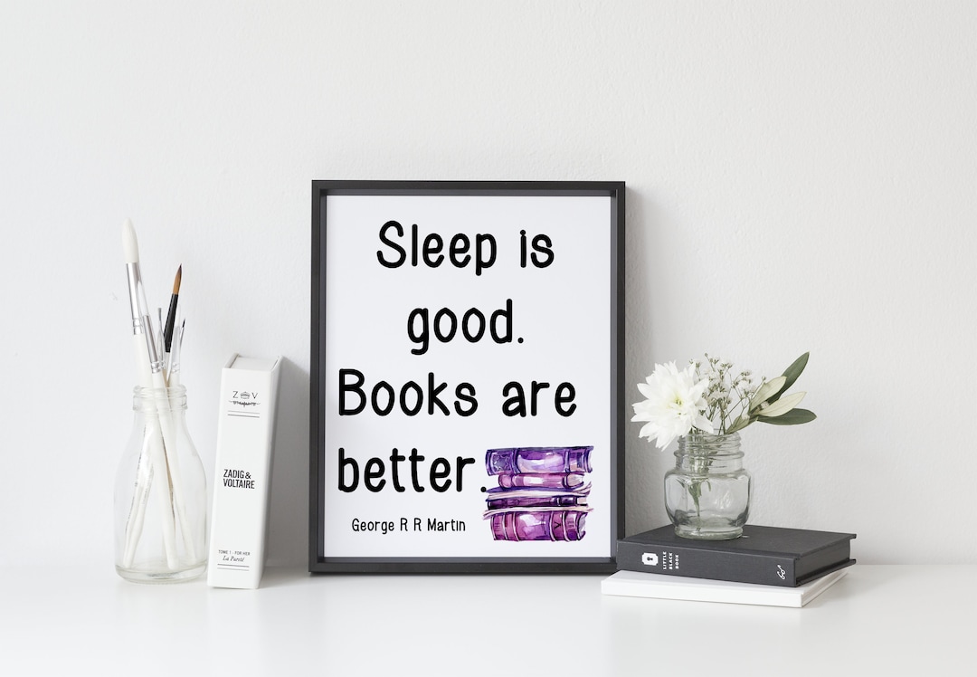 Reading Art Print, Inspirational Art Print, Humorous Print ...