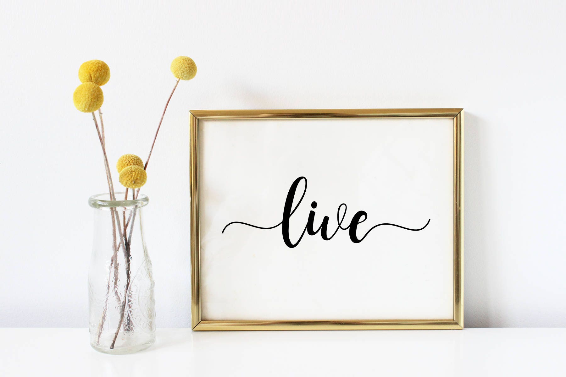 Live Laugh Love Print, INSTANT DOWNLOAD, Live Laugh Love Wall Art ...