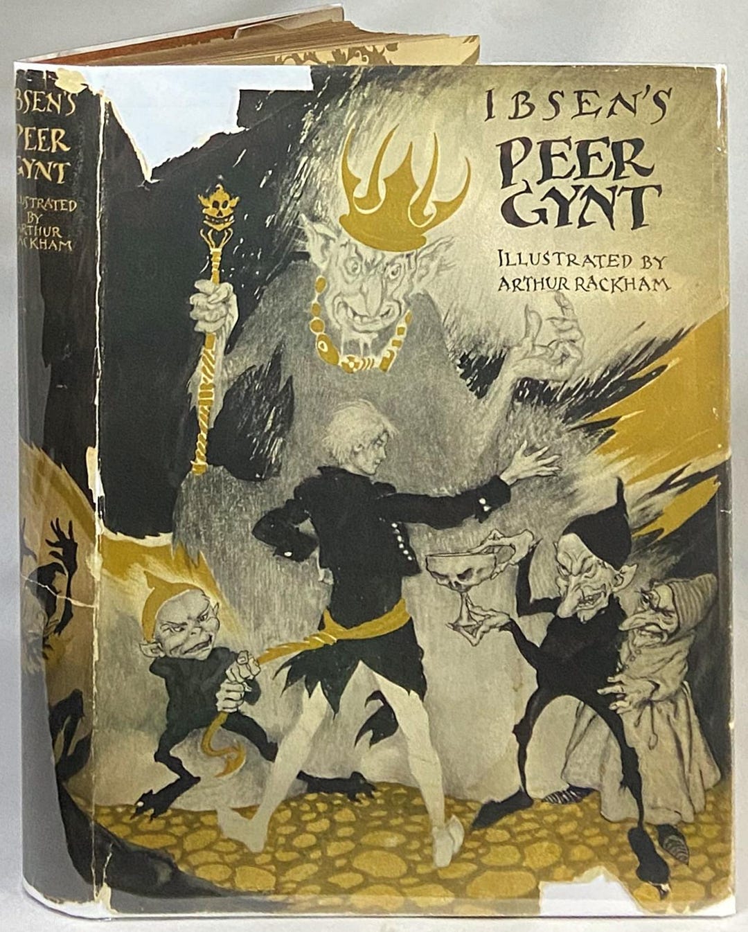 1936 ARTHUR RACKHAM ILLUSTRATED Peer Gynt: Antique Art Nouveau Children ...