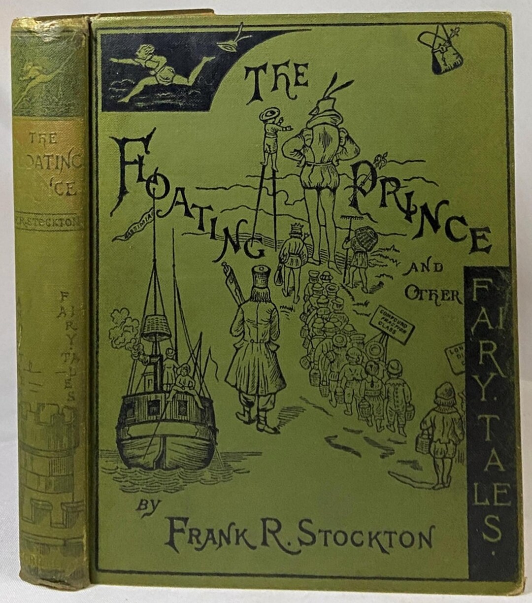 1928 "the Floating Prince" Fairy Tales Book - Antique Decorative ...