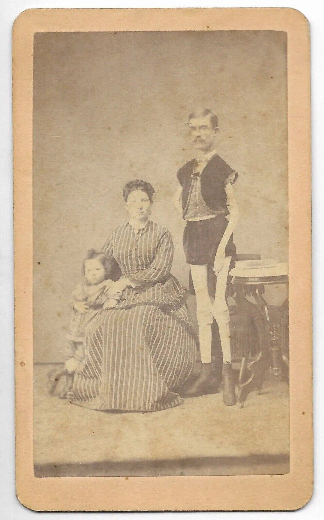 Original 1800's Antique LIVING SKELETON CDV Isaac Sprague Victorian ...