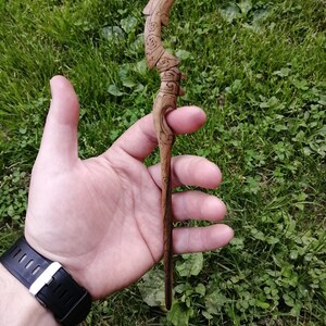Wooden Hair Stick Staff of Destruction Skyrim Dragon Priest - Etsy