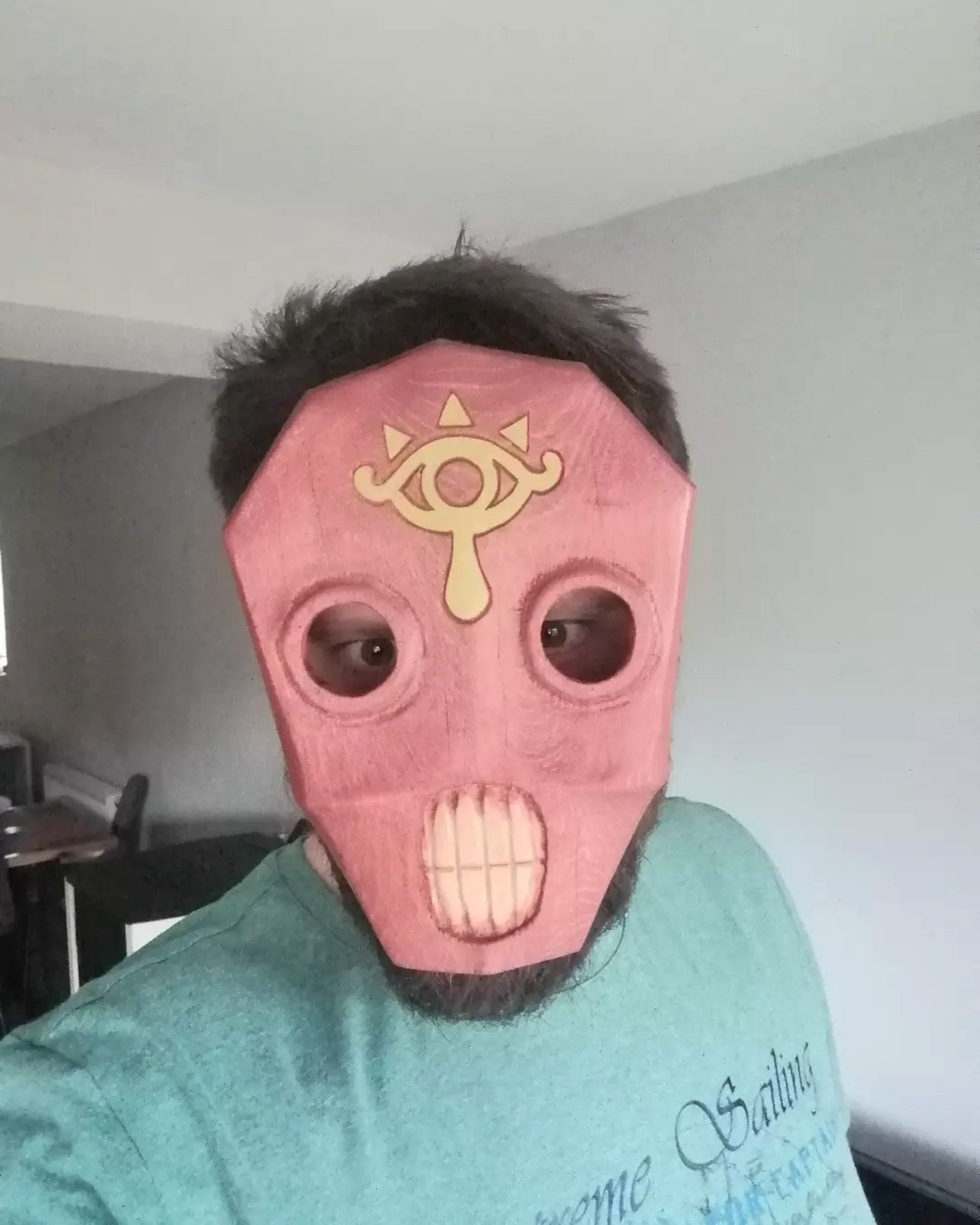 Legend of Zelda Inspired Redead Mask Wooden Redead Mask - Etsy