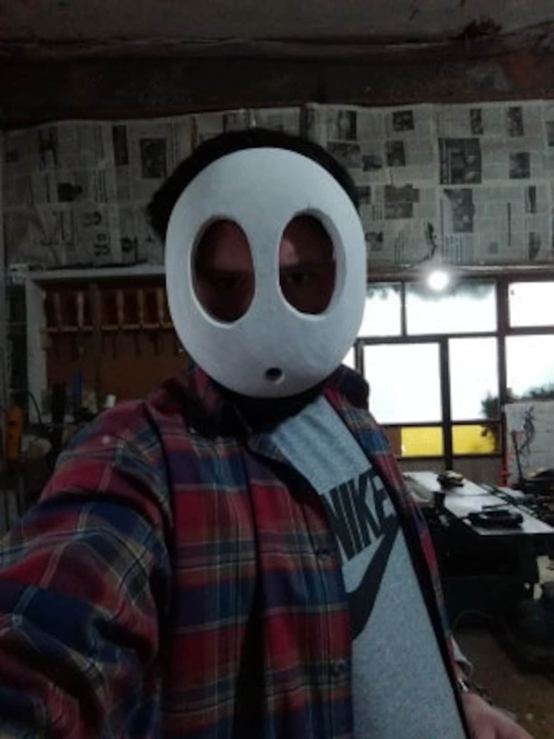 Shyguy Mask Super Mario Nintendo Inspirado Shy Guy Máscara - Etsy España