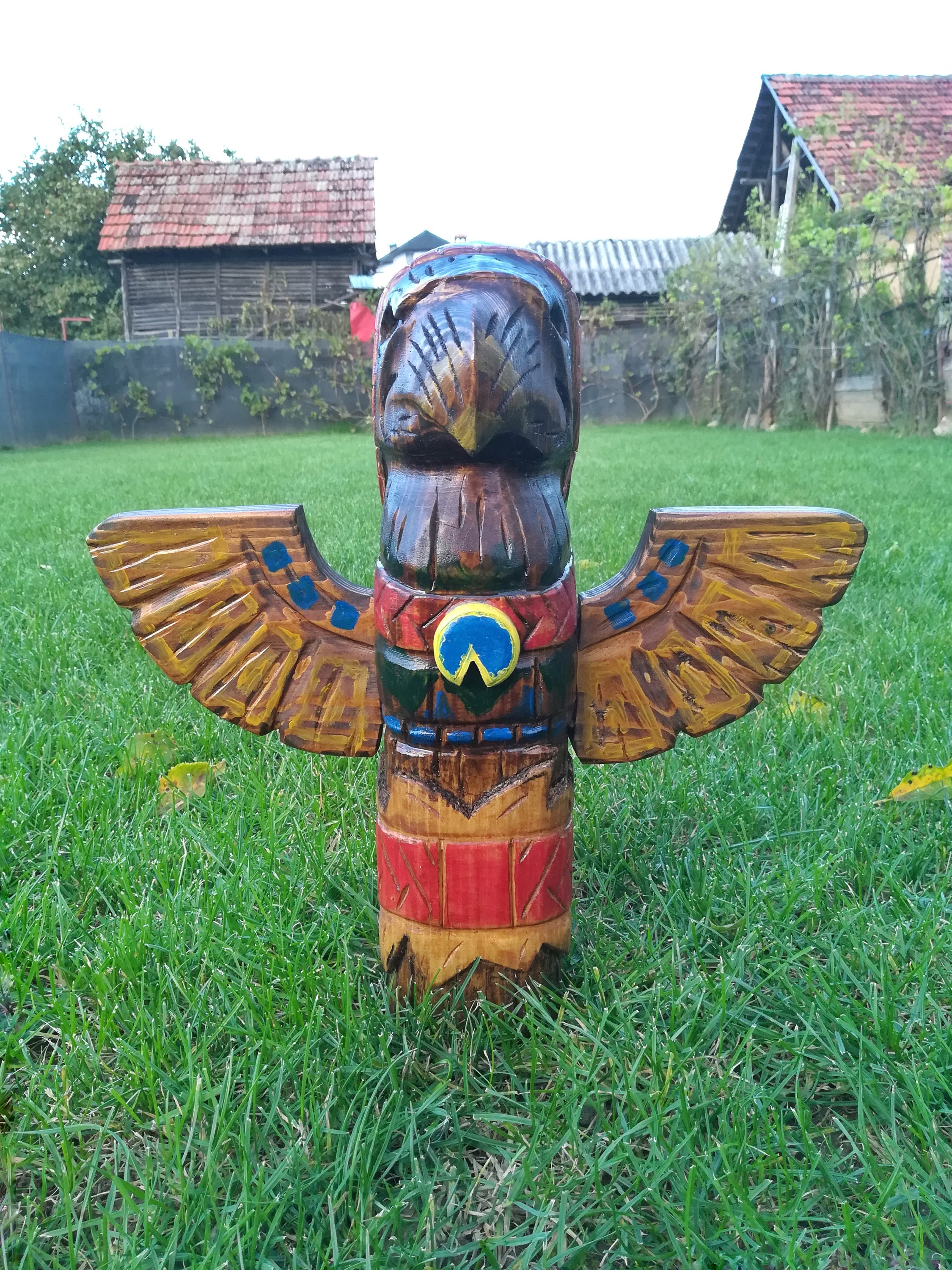 World of Warcraft Inspired Highmountain Tauren Totem Pole - Etsy