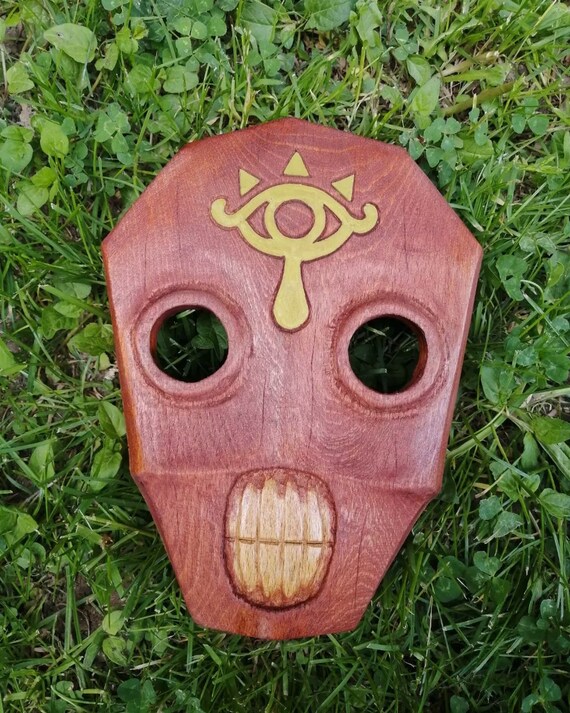 Legend of Zelda Inspired Redead Mask Wooden Redead Mask - Etsy