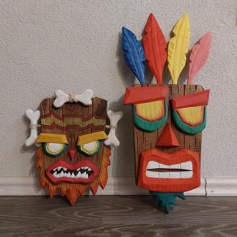Crash Bandicoot Mask - Etsy