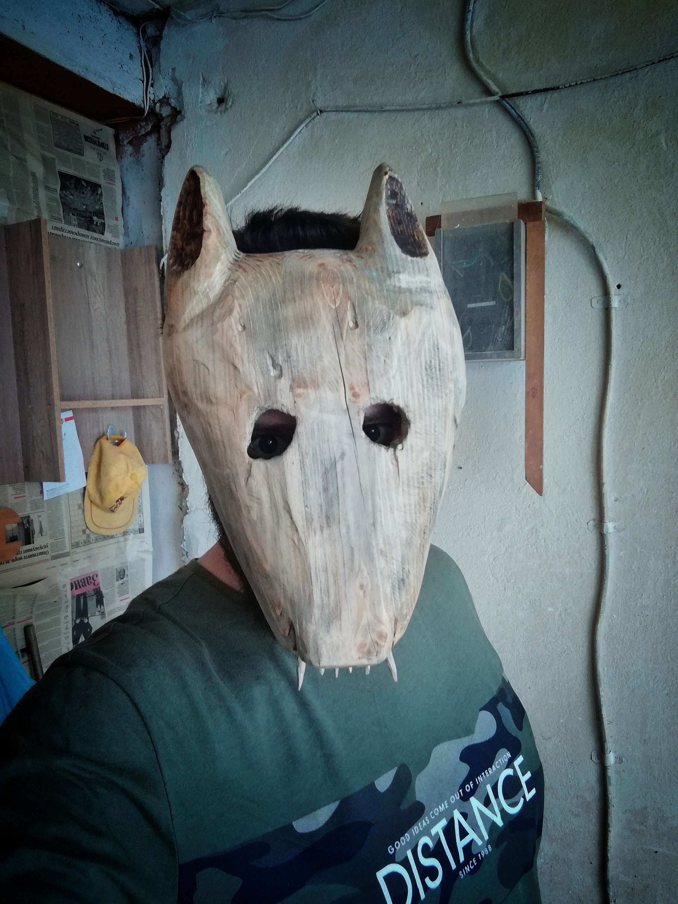 Hold the Dark Wolf Mask Alaska Mask Yupik Tribe Inspired - Etsy