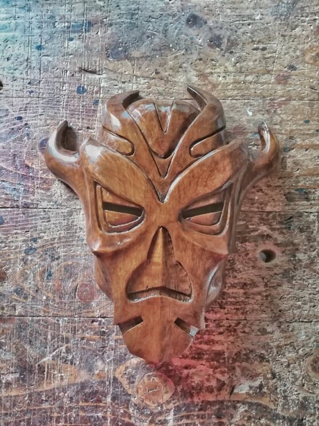 Skyrim Inspired Dragon Priest Mask, Mirak Dragon Priest Mask ...