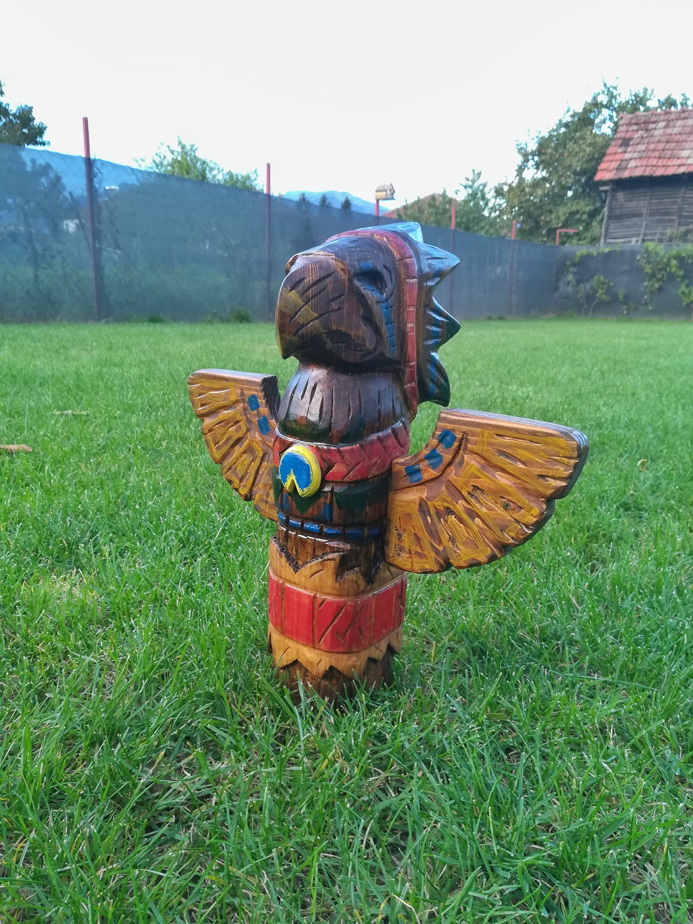 World of Warcraft Inspired Highmountain Tauren Totem Pole - Etsy