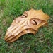 Ahzidal Mask Hand Carved in Wood - Etsy