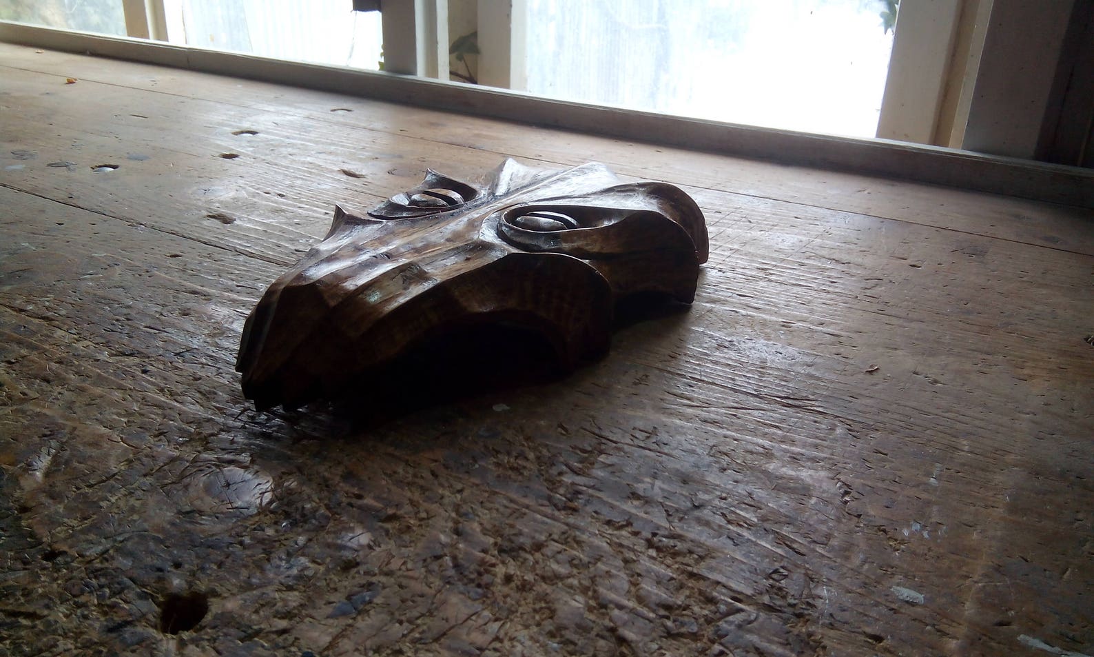 Ahzidal Mask Hand Carved in Wood | Etsy