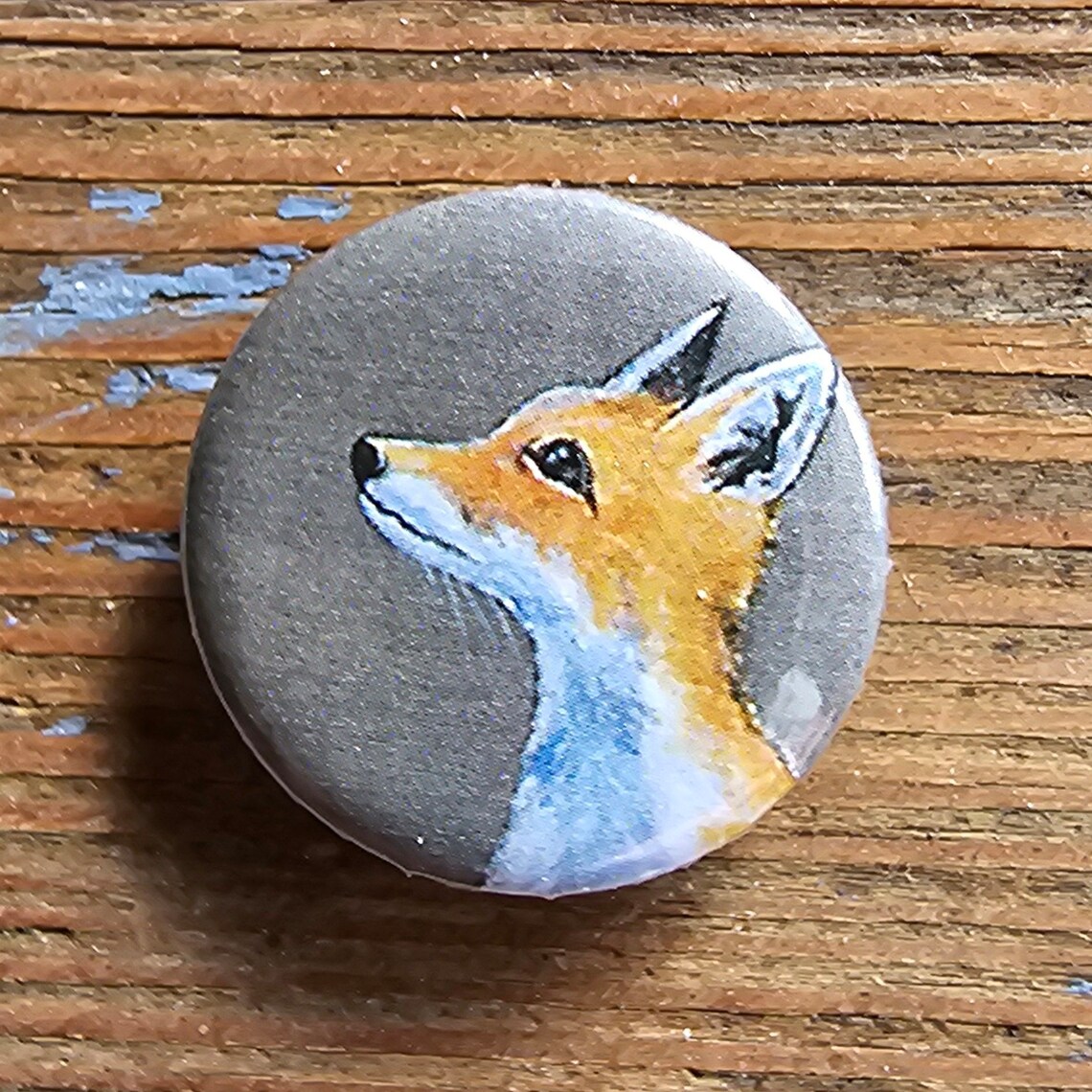 Fridge Magnet “fox Portrait” - Etsy