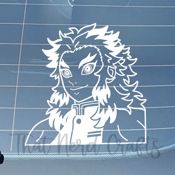 Anime Car Decal - Etsy