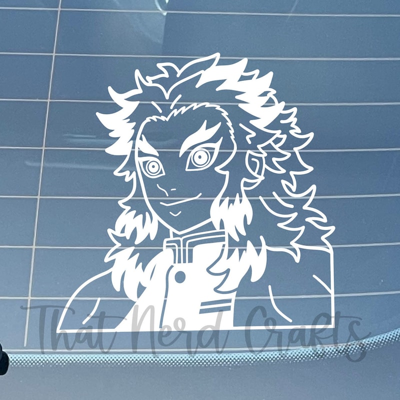 Anime Car Decal - Etsy