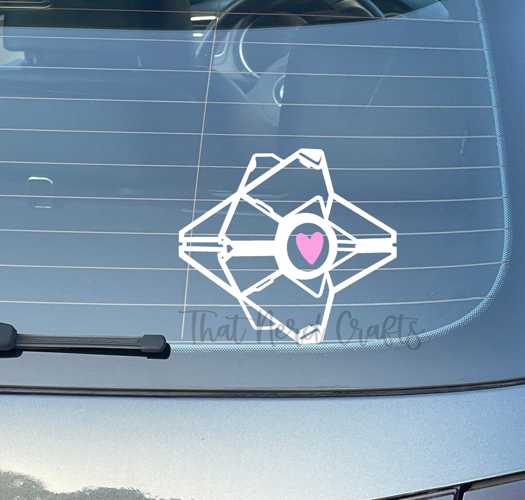 Ghost Love Destiny Girl Gamer Car Decal Peeker - Etsy