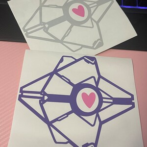 Ghost Love - Destiny Girl Gamer Car Decal Peeker - Etsy