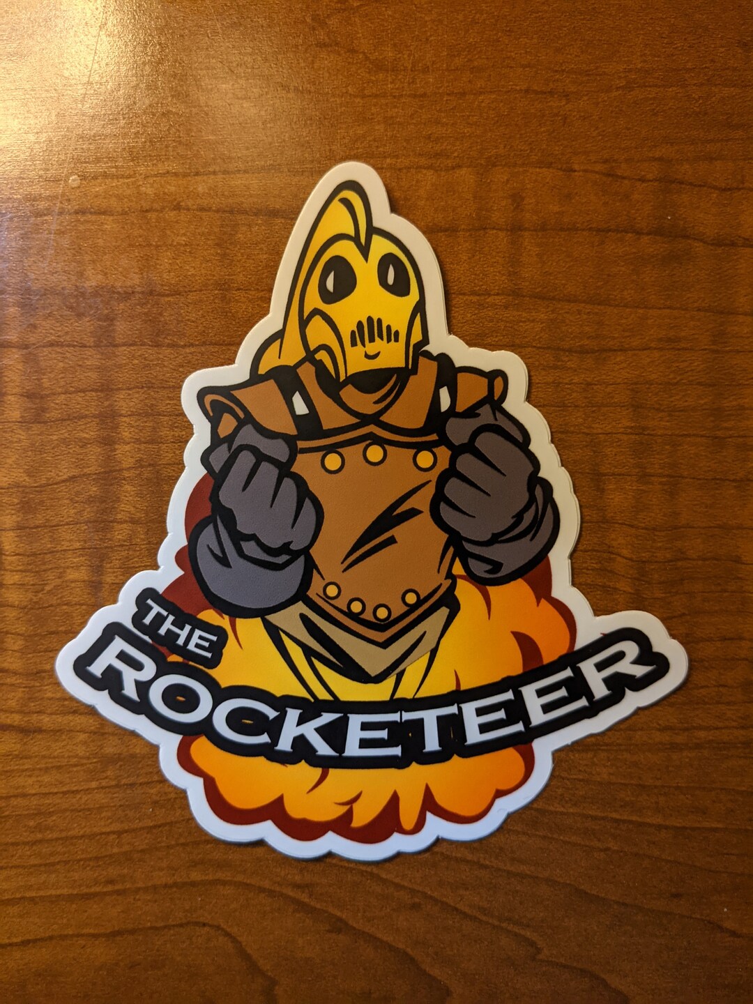 The Rocketeer Vynil Sticker - Etsy