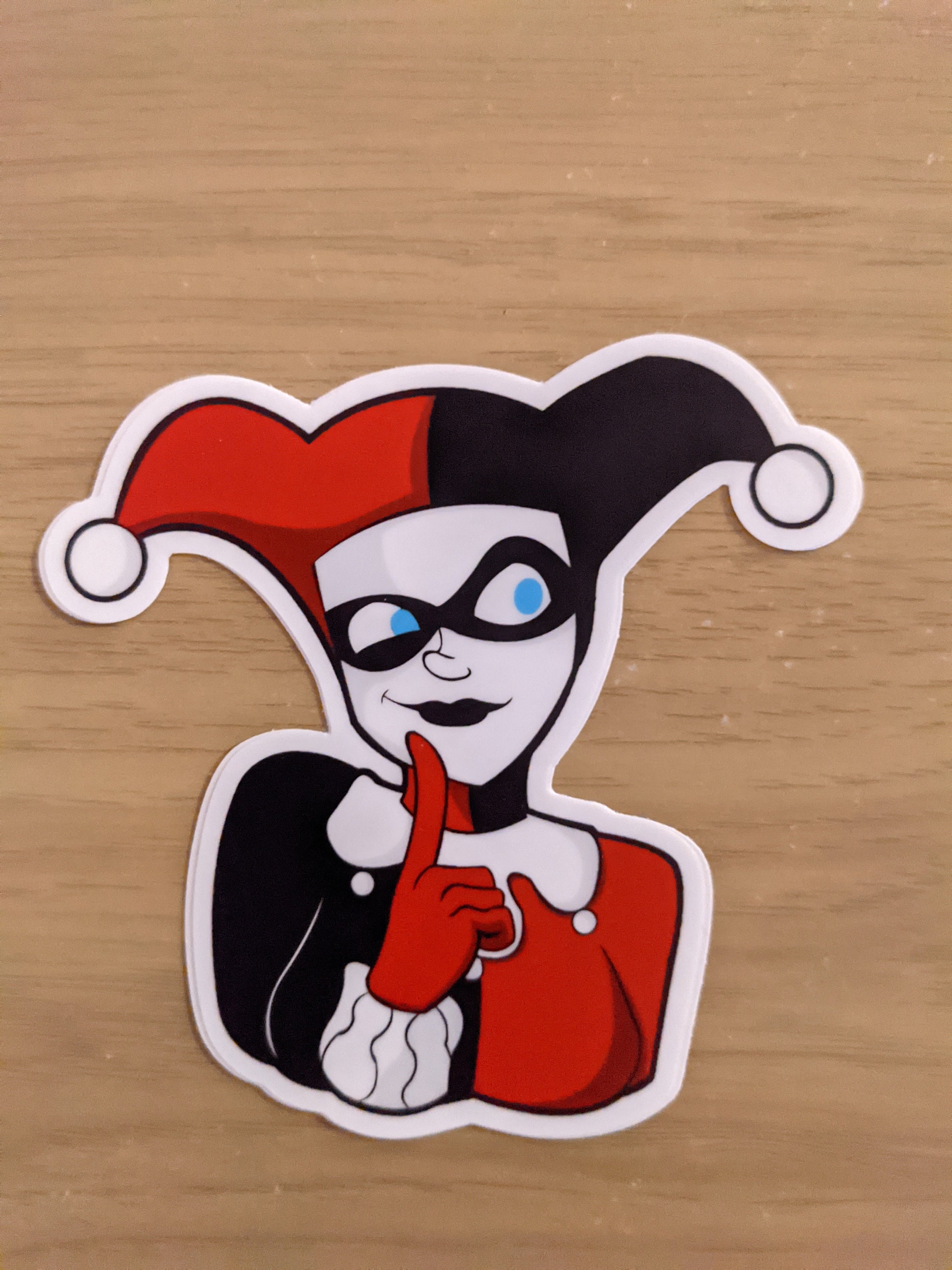 Harley Quinn Vinyl Sticker | Etsy