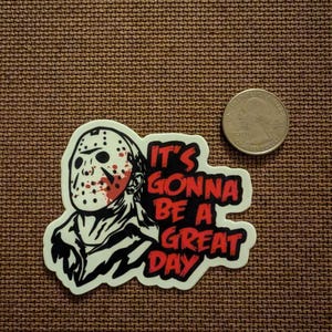 Jason Voorhees Vinyl Sticker - Etsy