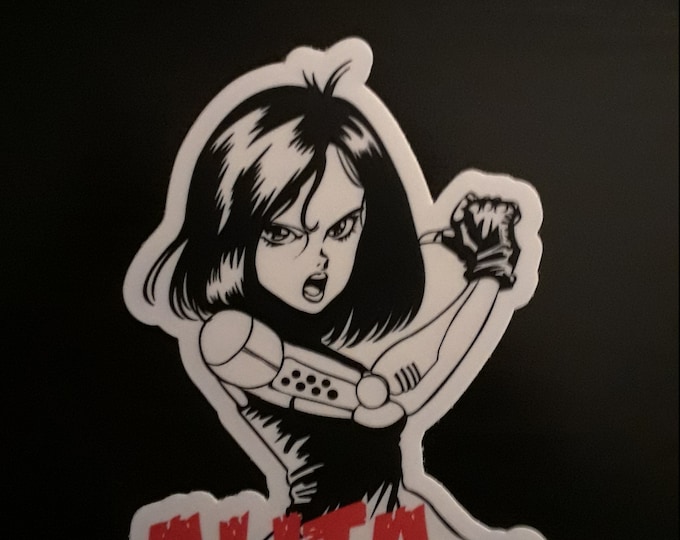 Alita Battle Angel Sticker - Etsy