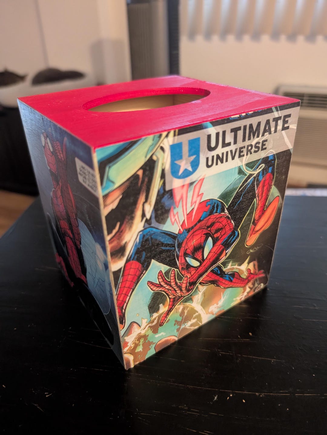 Spiderman Comic Book Tissue Box - Etsy