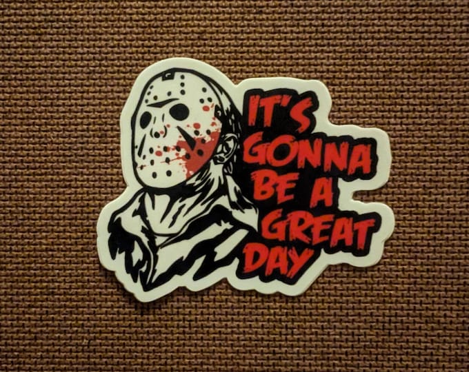 Jason Vinyl Sticker Pack | Horror Movie Stickers | Horror Movie Gifts ...