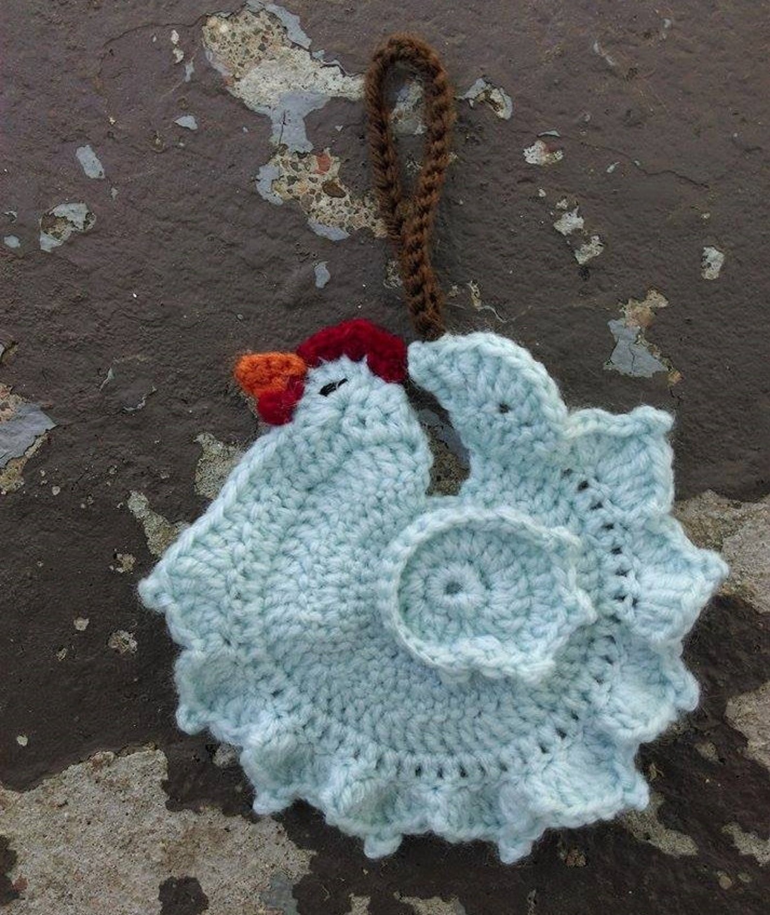 Crochet Chicken Ornament Pattern - Etsy