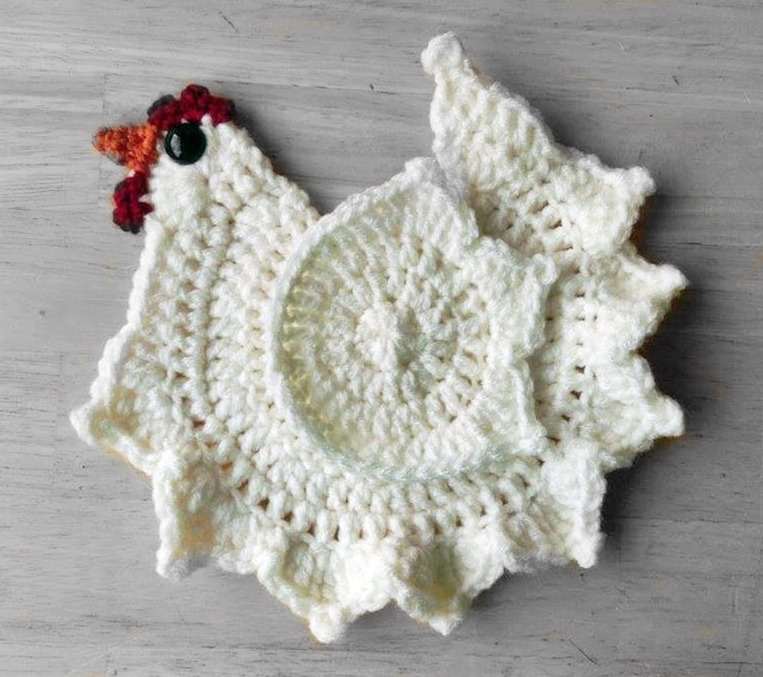 Crochet Chicken Pattern - Etsy