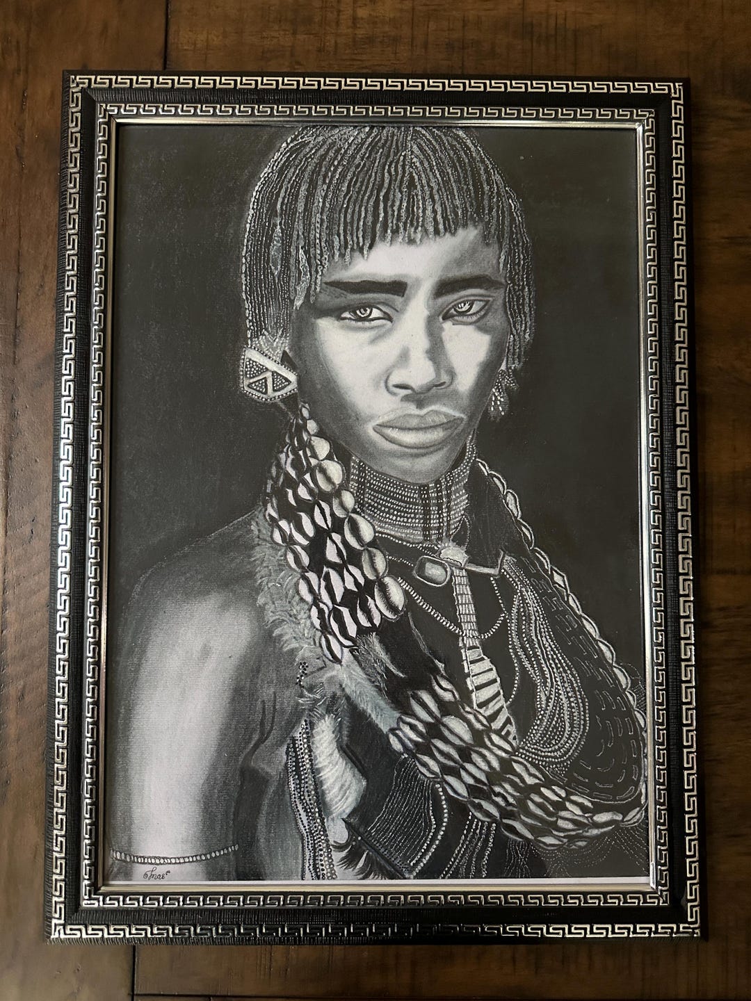 Handmade African Charcoal Art Shading - Etsy
