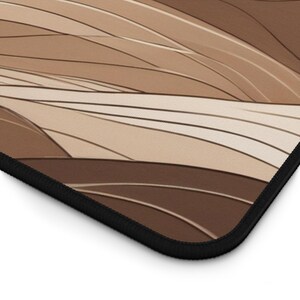 Cute Beige Desk Mat Aesthetic Mouse Pad - Etsy