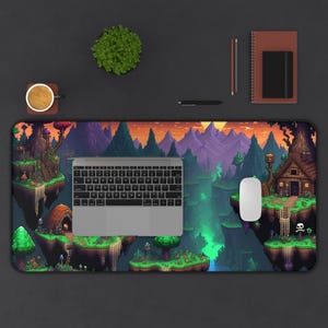 Terraria Gaming Desk Mat Large Mouse Pad - Etsy