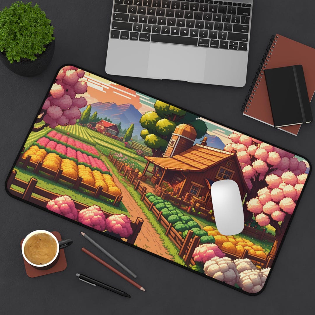 Stardew Valley Desk Mat Aesthetic Mouse Pad Desk Accessories - Etsy
