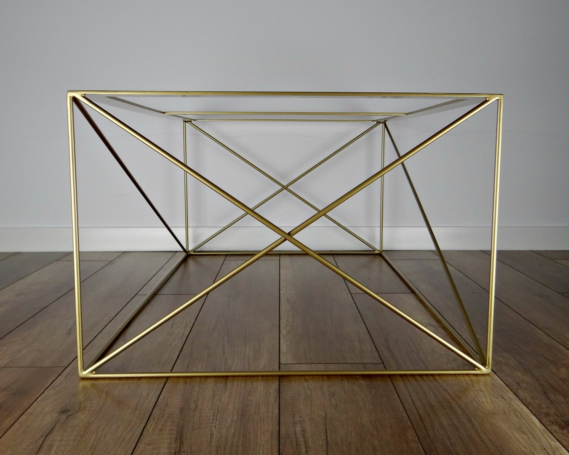 Charlie Steel Coffee Table Base 100x60cm. Mid Century Modern - Etsy