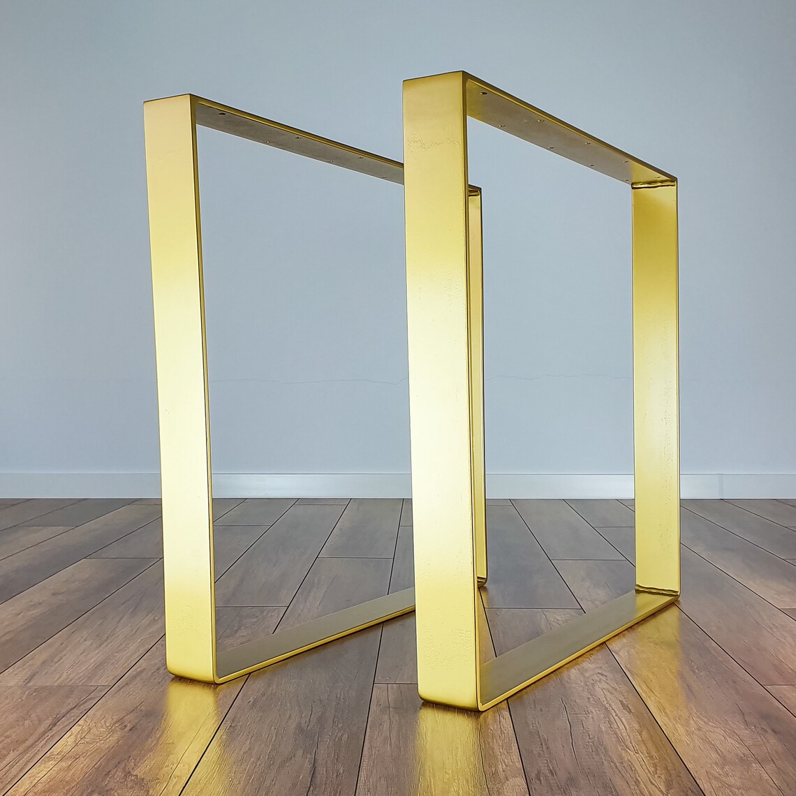 Square Steel Dining Table Legs 28x28 set of 2. - Etsy