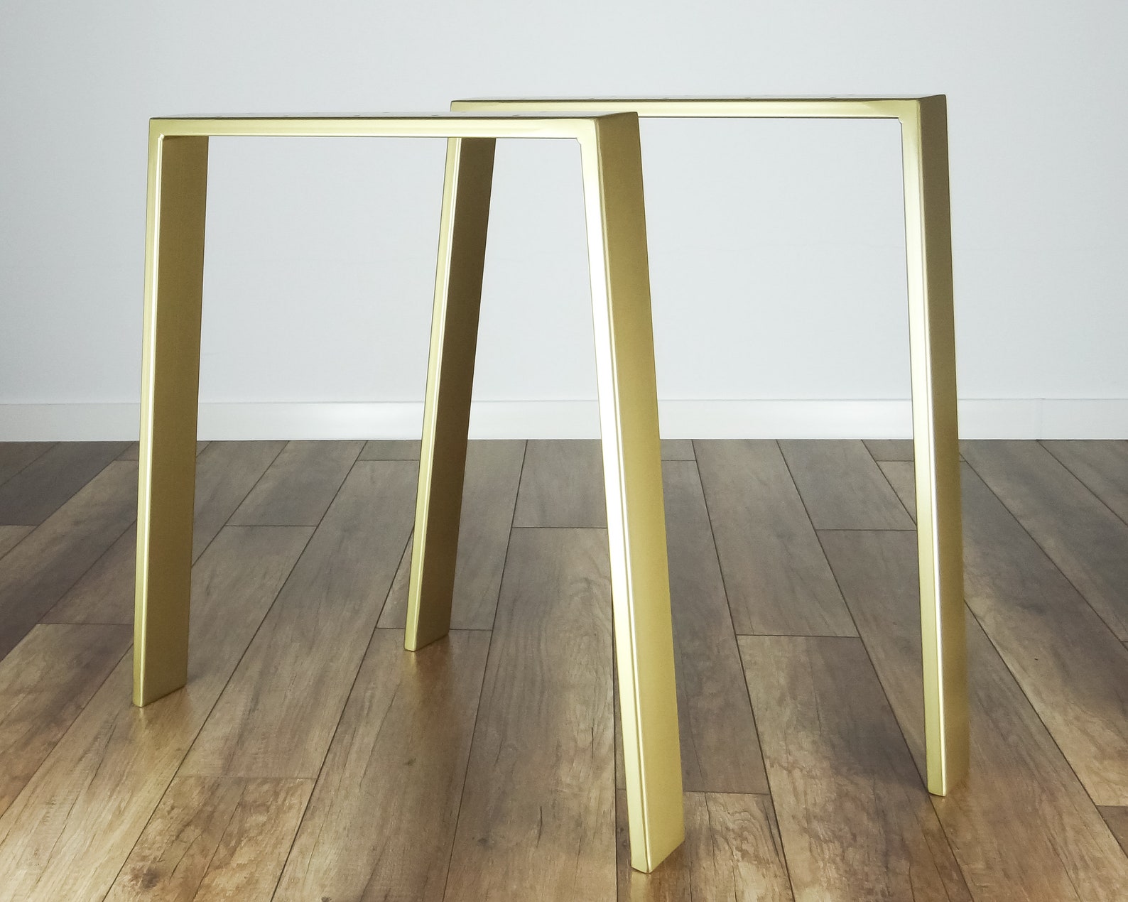 Metal Dining Table Legs Set2. Modern Steel Table Legs. - Etsy