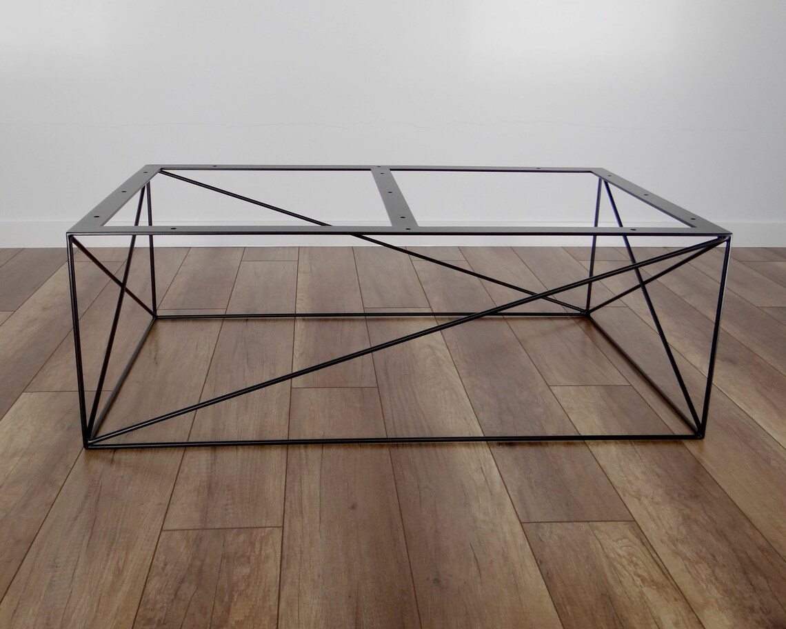 Charlie Steel Coffee Table Base 100x60cm. Mid Century Modern - Etsy