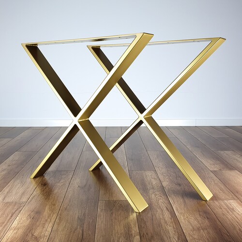 V-shaped Dining Table Legs Industrial Legs Set of 2 Steel - Etsy