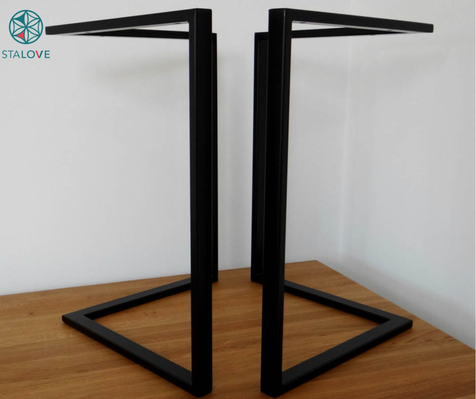 Metal Dining Table Legs 28x28 Set2. Modern Table Legs. - Etsy