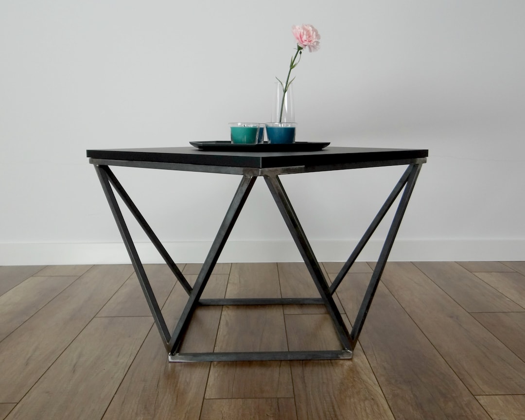Steel Coffee Table Base 55x55cm. Modern Coffee Table Legs. - Etsy