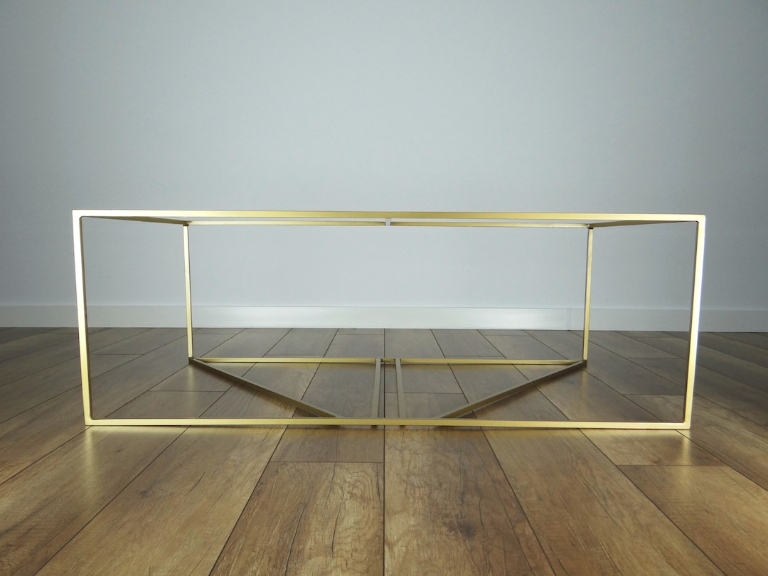 INKA Steel Coffee Table Base 100x60cm. Large Modern Coffee Table Legs ...