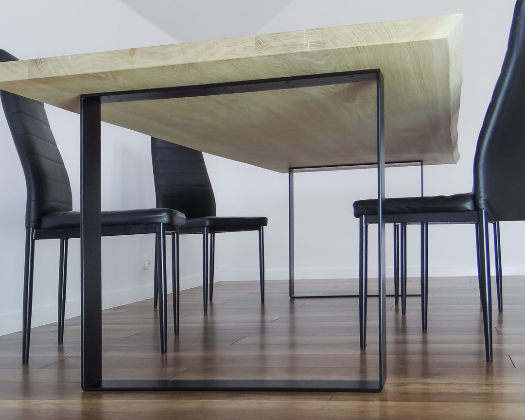 Steel Dining Table Legs 28x28" (set of 2). Industrial Table Legs ...