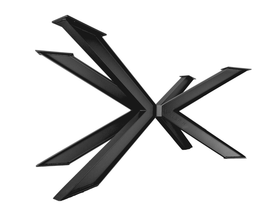 Metal Dining Table Legs. Industrial Spider Steel Dining Table Legs ...