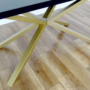 Metal Dining Table Legs. Spider Steel Dining Table Legs. | Etsy