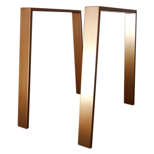 Metal Dining Table Legs Set2. Modern Steel Table Legs. - Etsy