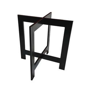 Brooklyn Metal Dinning Room Table Legs for Round Top, Oval Top Table ...