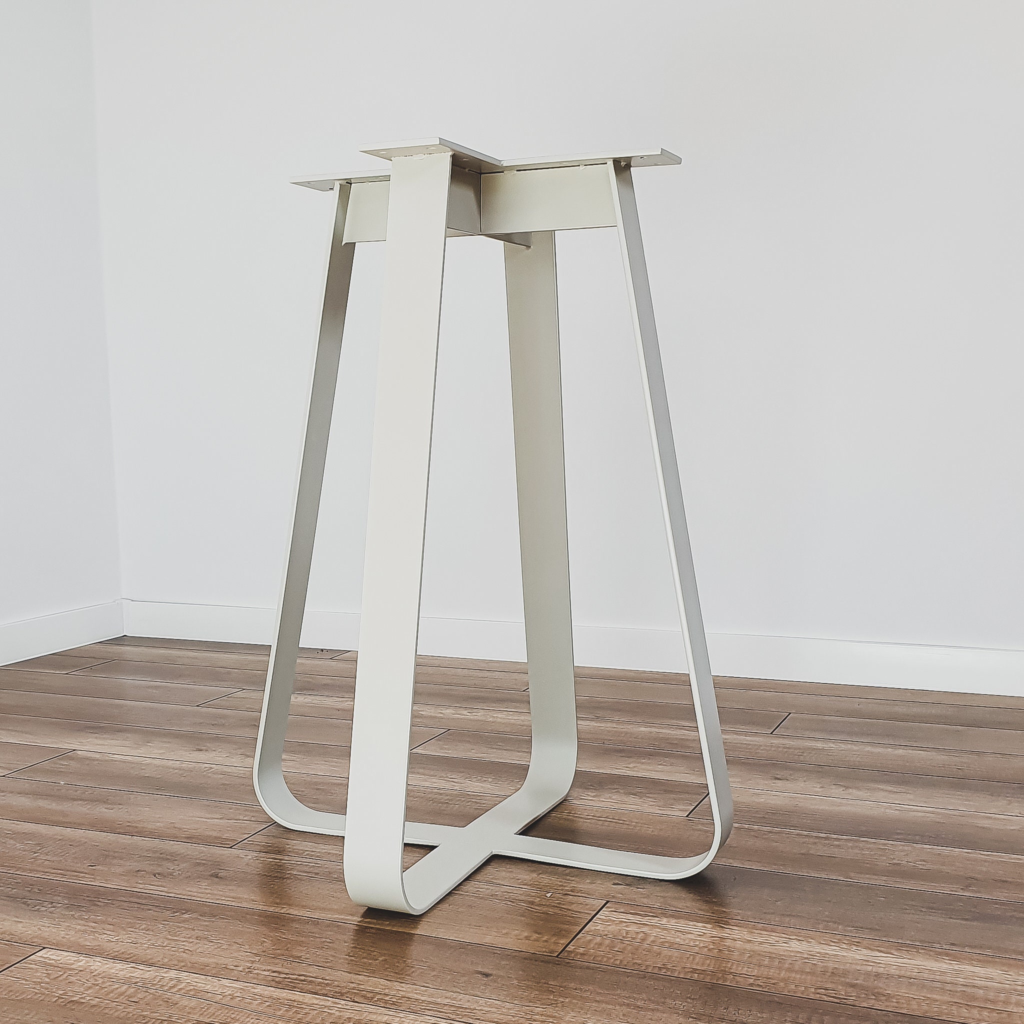 Metal Dining Table Base 28 for round table. Modern Steel | Etsy